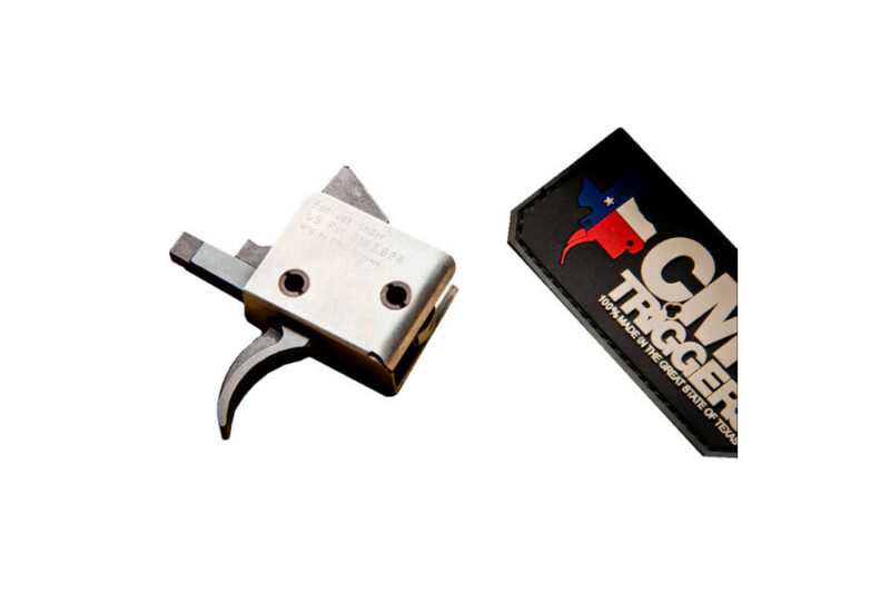 CMC Curved Trigger | Single-Stage | 4-4.50 lbs Draw Weight