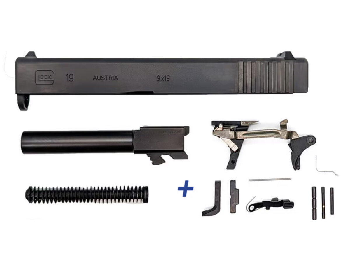 Glock 19 Gen3 OEM Build Kit | 9mm Slide and Lower Parts Kit