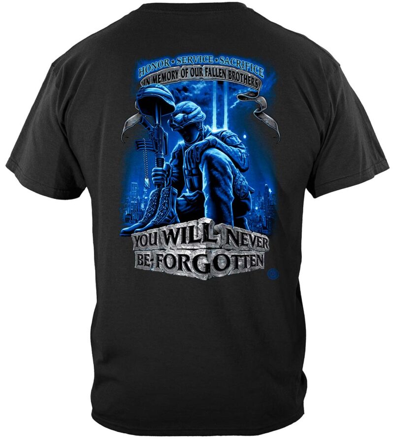 Never Forget Fallen Soldier T-Shirt | US Patriot Armory