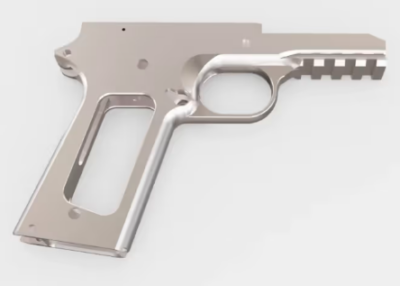 80% 1911 Aluminum 45 Commander Tactical Frame